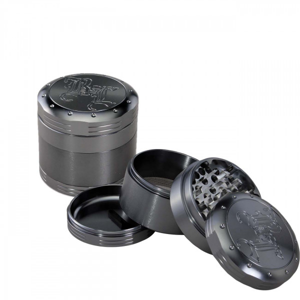 Grinder 4 Piece | Grinder by design | Grinder | Black Leaf