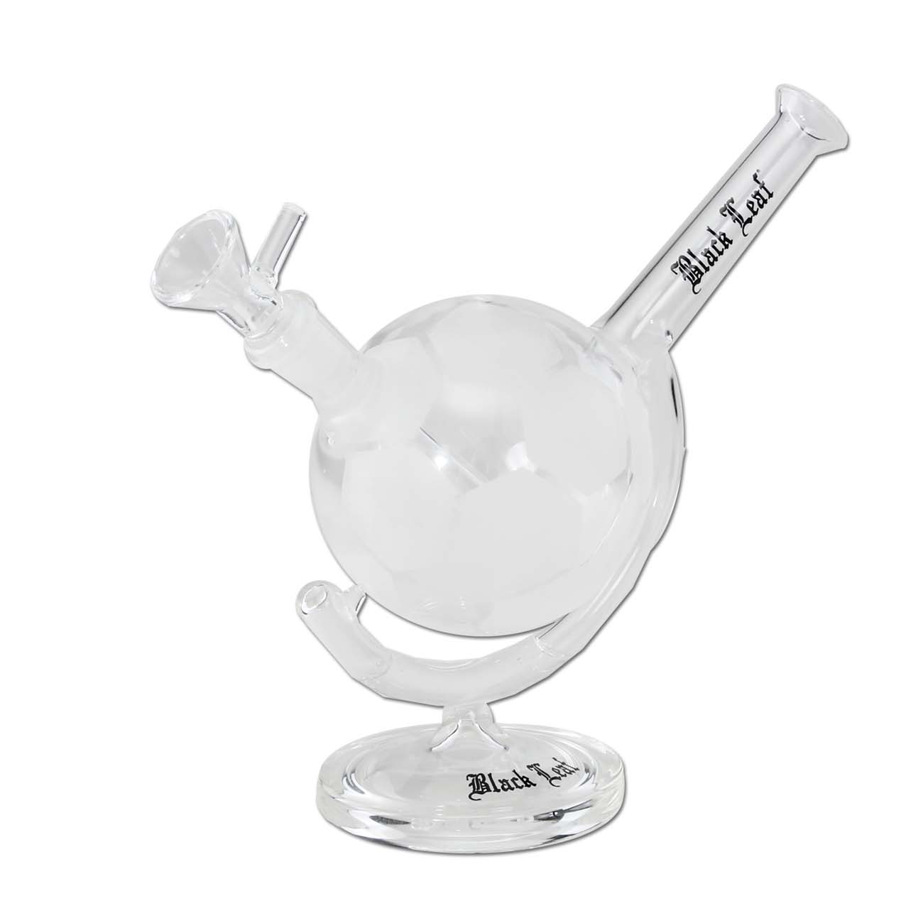 Black Leaf Soccer Glass Bong | Black Leaf