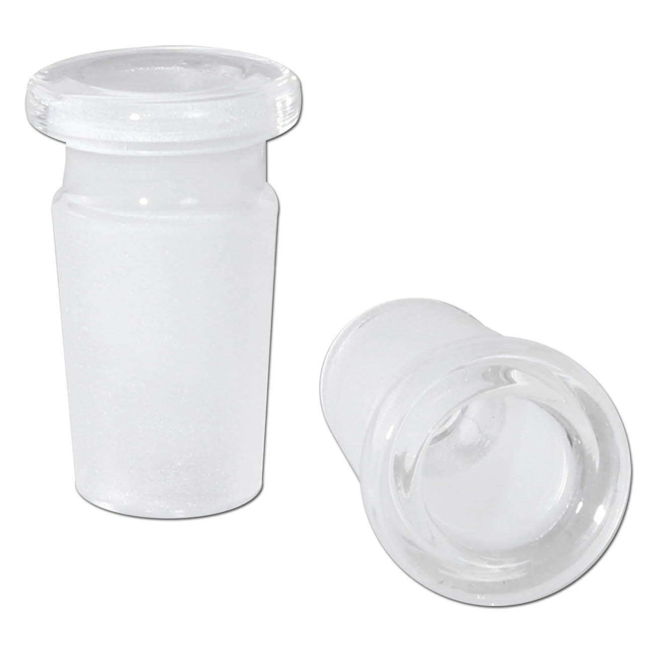 Bong Adapter made of Glass | Black Leaf