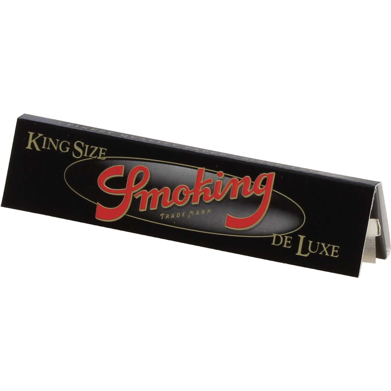 Smoking Deluxe Longpapers King Size Ultra Thin | Black Leaf